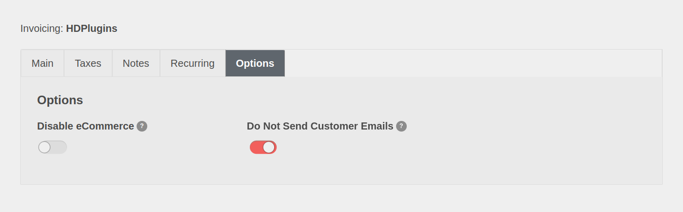 HDInvoice Documentation – HDPlugins